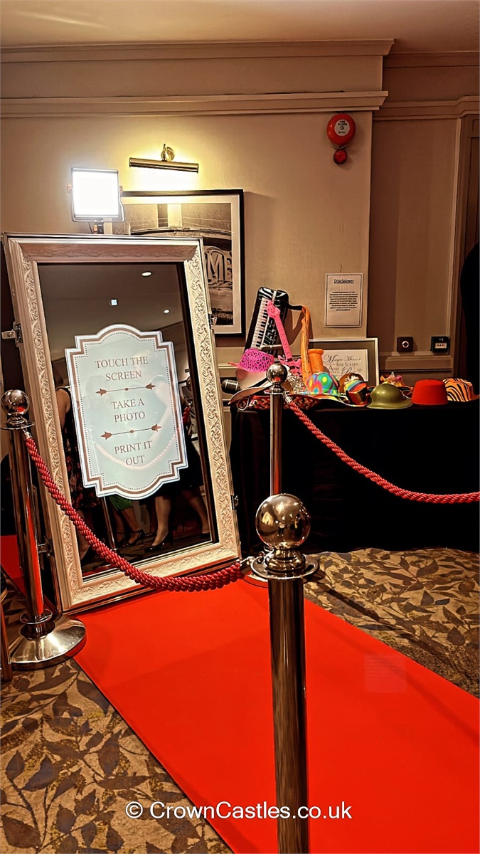 Magic Selfie Mirror Hire Glasgow